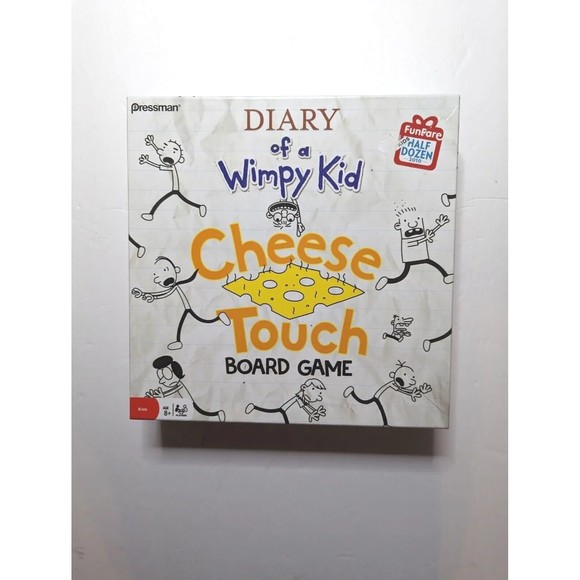 Pressman | Toys | Diary Of A Wimpy Kid Cheese Touch Board Game Pressman ...